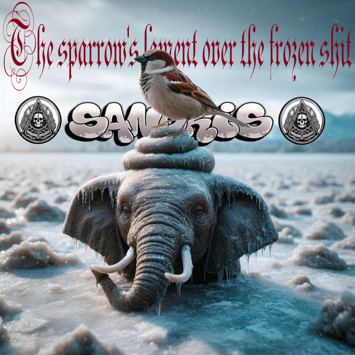 The sparrow's lament over the frozen shit | Sandris