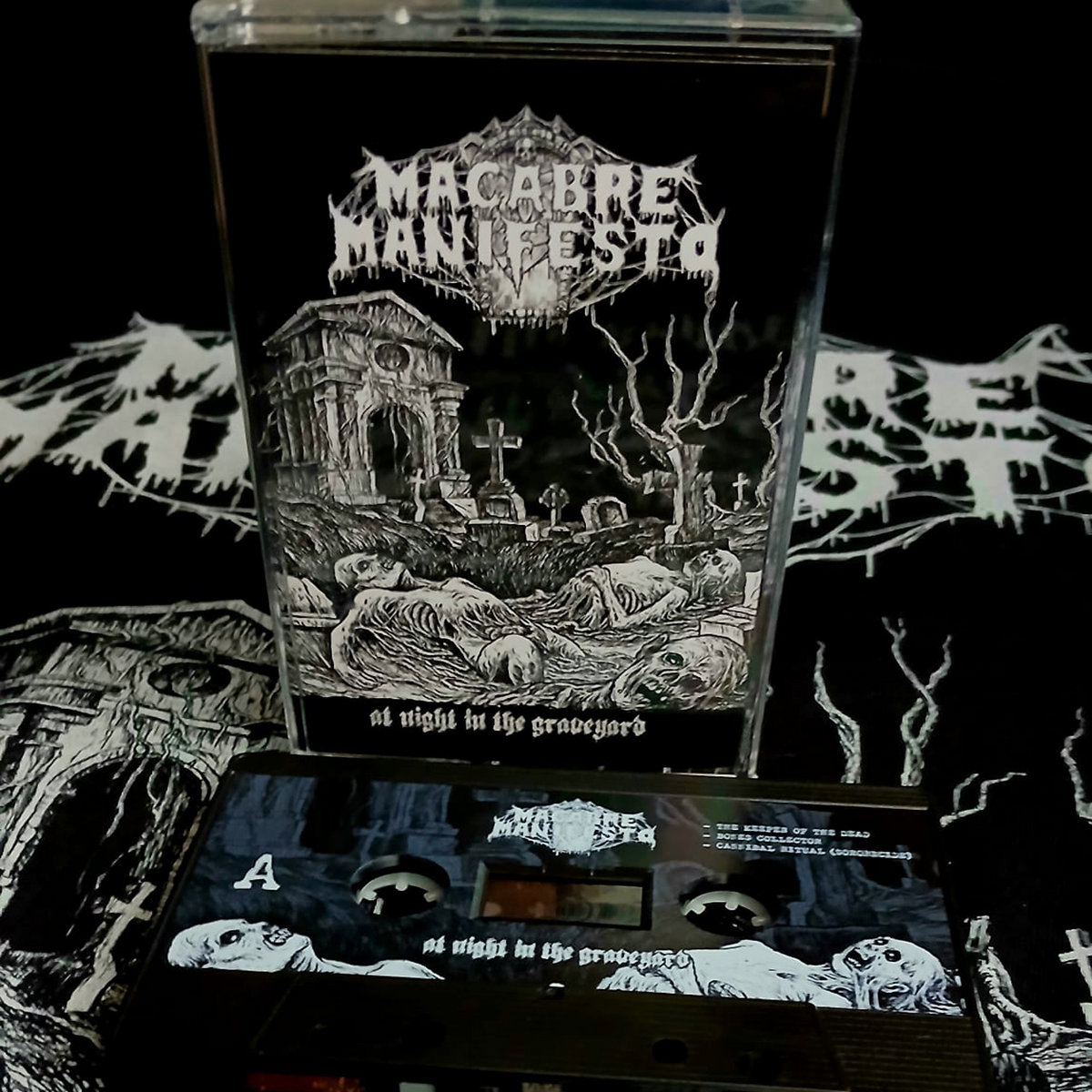 At Night In The Graveyard - Cassette (xSEWERx) | MACABRE MANIFESTO ...
