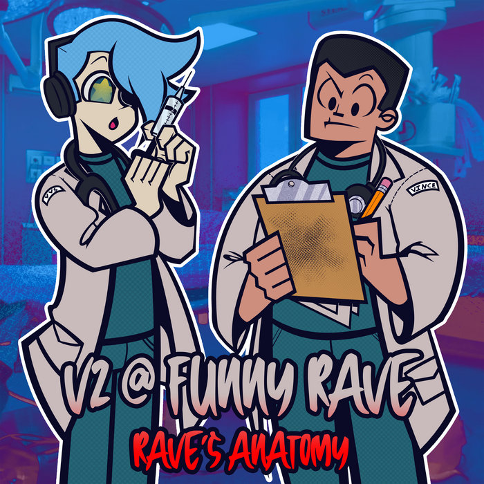 V2 @ FUNNY RAVE: RAVE'S ANATOMY | vvsvlogs
