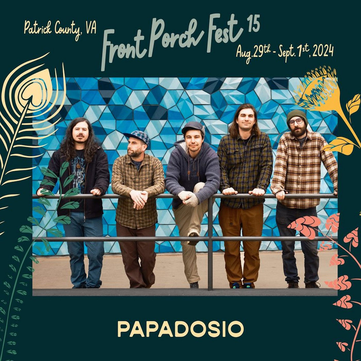 Front Porch Fest | Stuart, VA | 8.31.24 | Papadosio