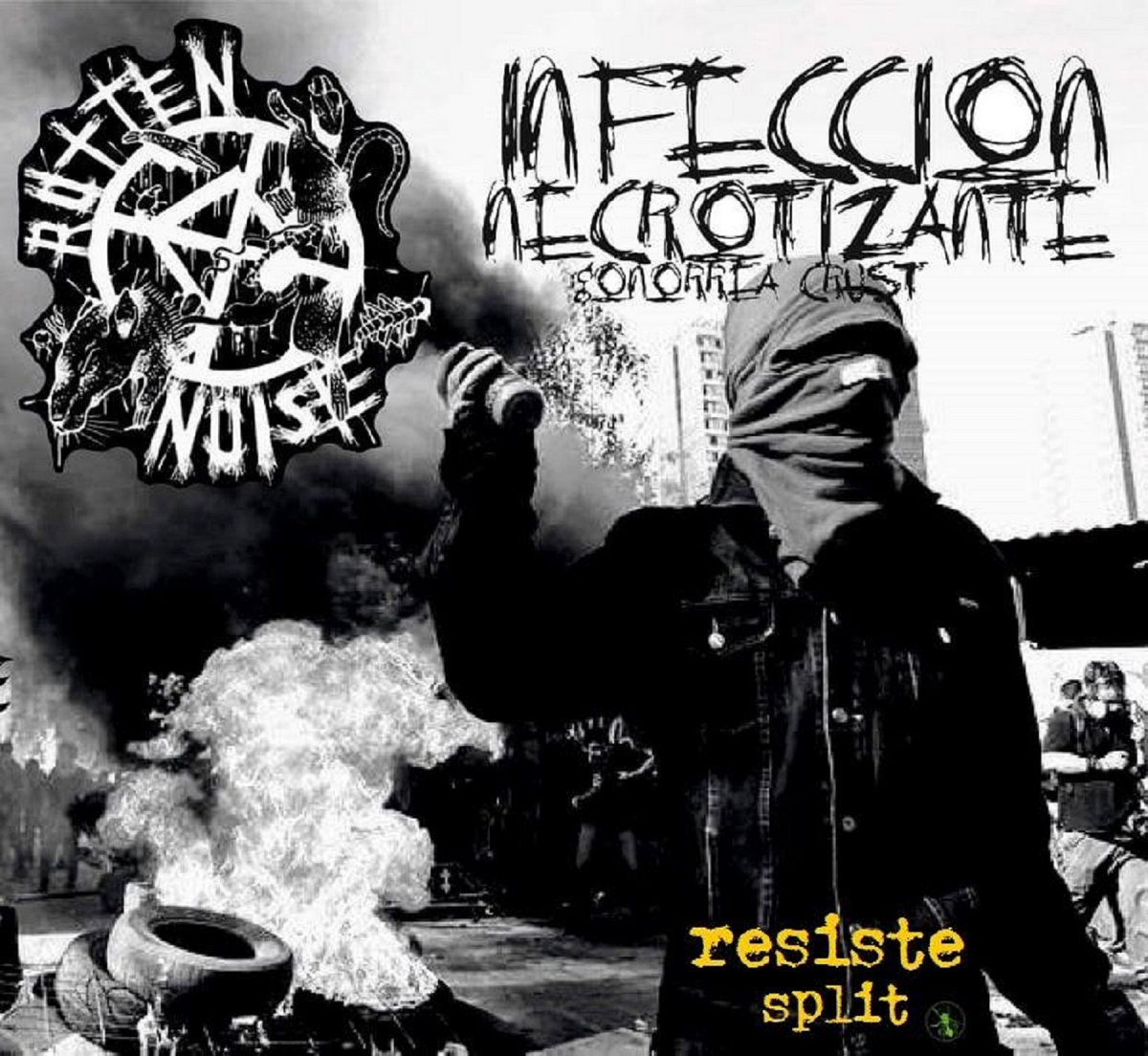 Rotten Noise /Infección Necrotizante - Split' RESISTE (2020) Full Album HQ (Mincer ...