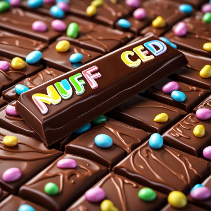 Chocolate Candy Bars | Nuff Ced