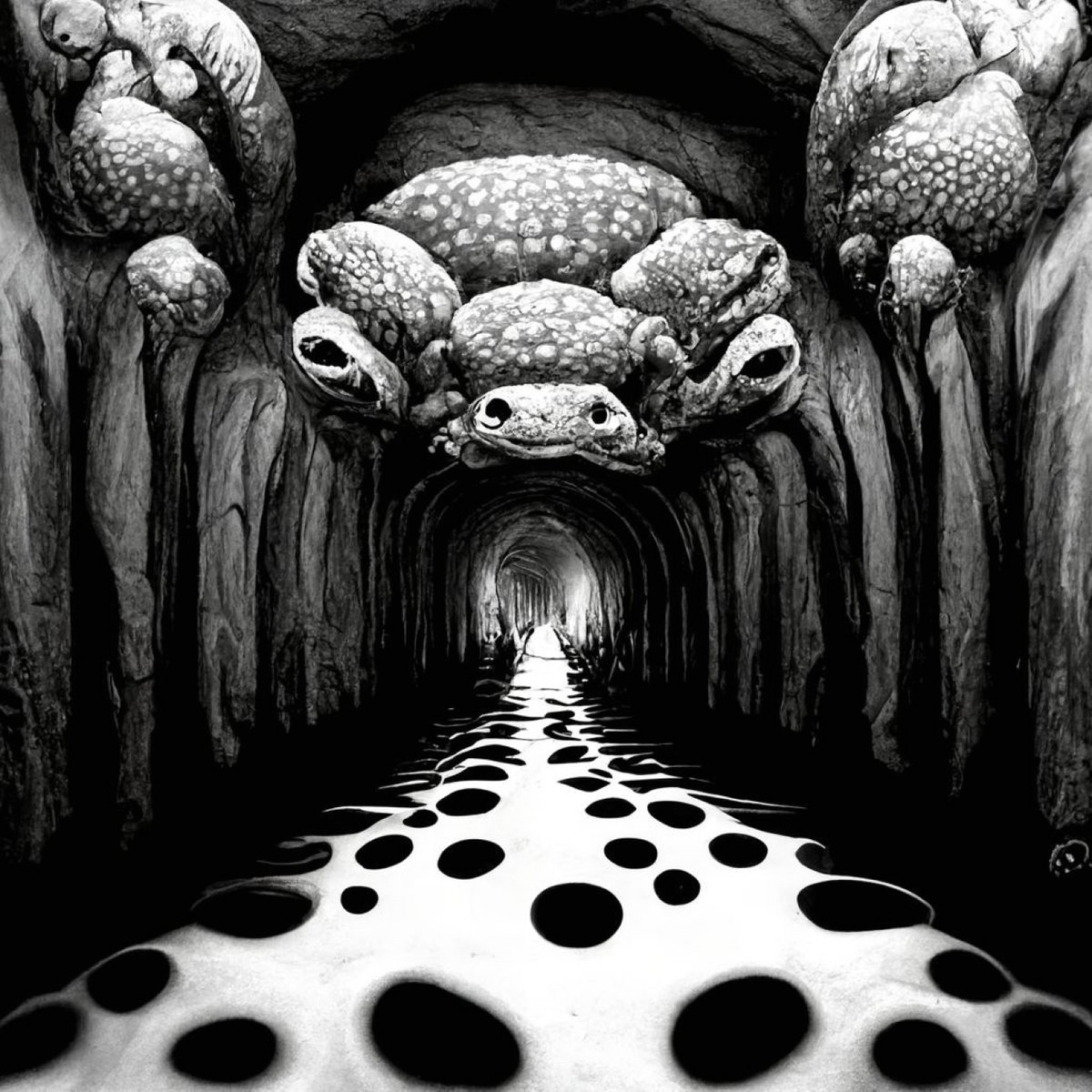 Toads In Acid Tunnel | Analog Minds