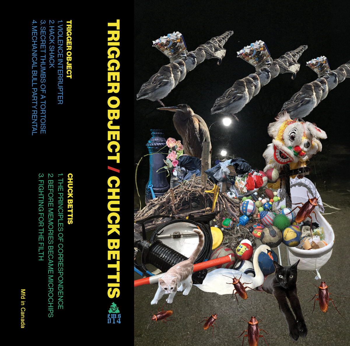 SPLIT | Trigger Object / Chuck Bettis | EMS RECORDS