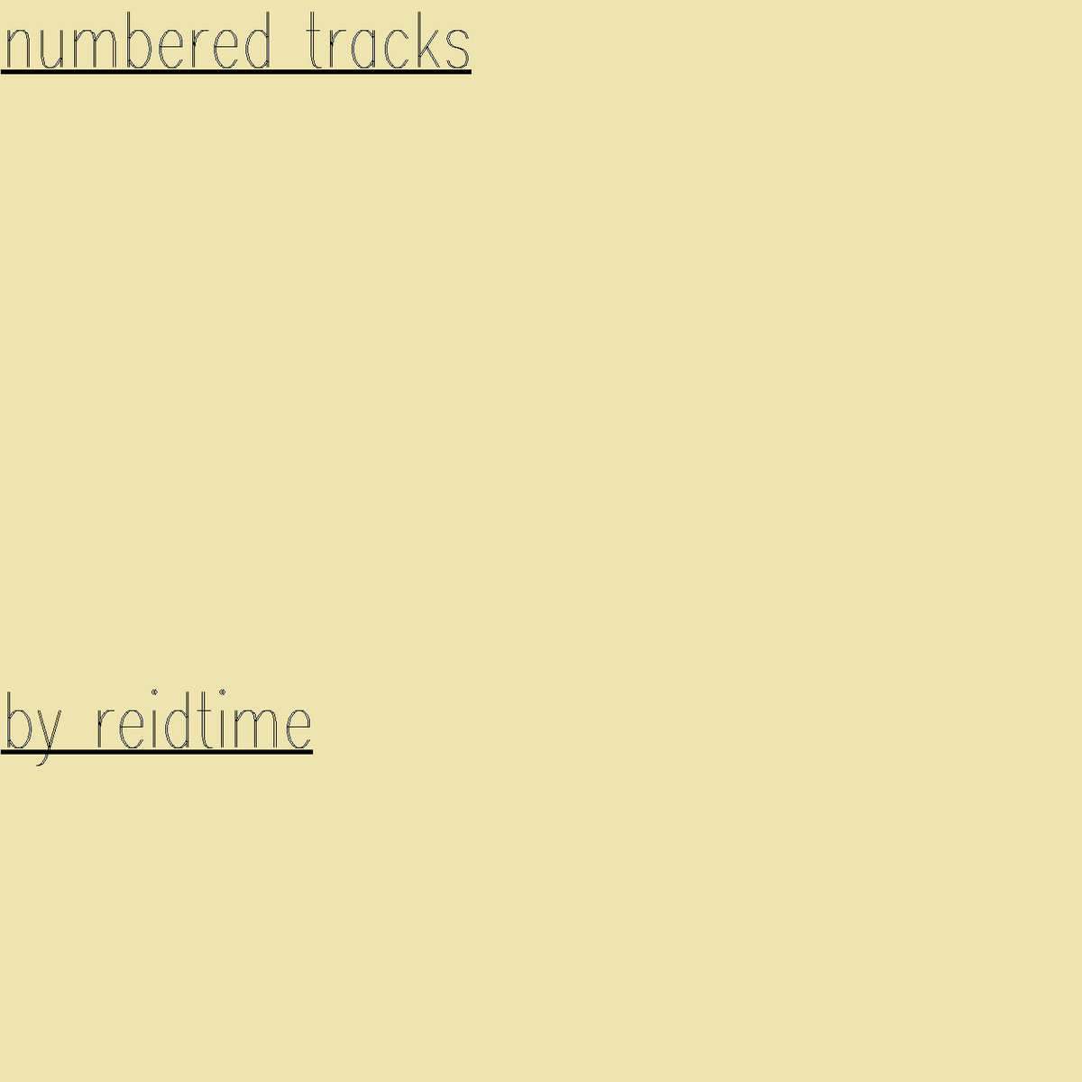 numberedtracks | EMMA