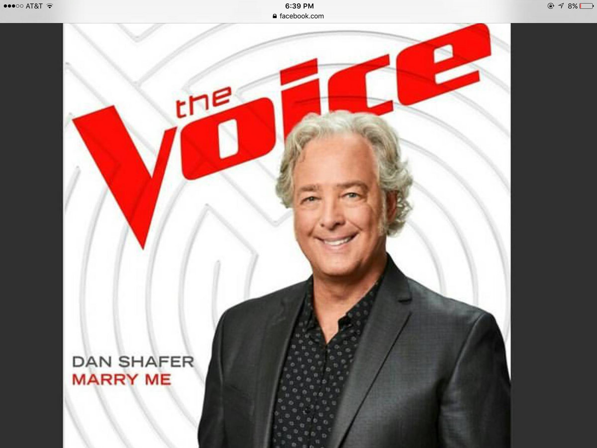 "Marry Me" Dan Shafer/The Voice | Dan Shafer