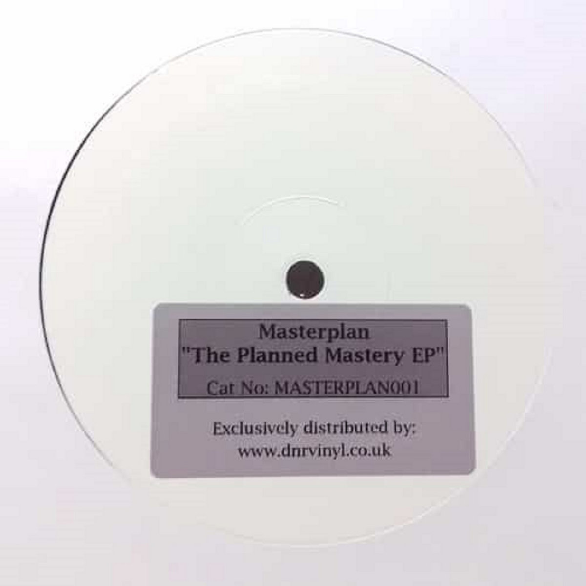 The Planned Mastery EP – Masterplan *VINYL ONLY* | DNR Vinyl