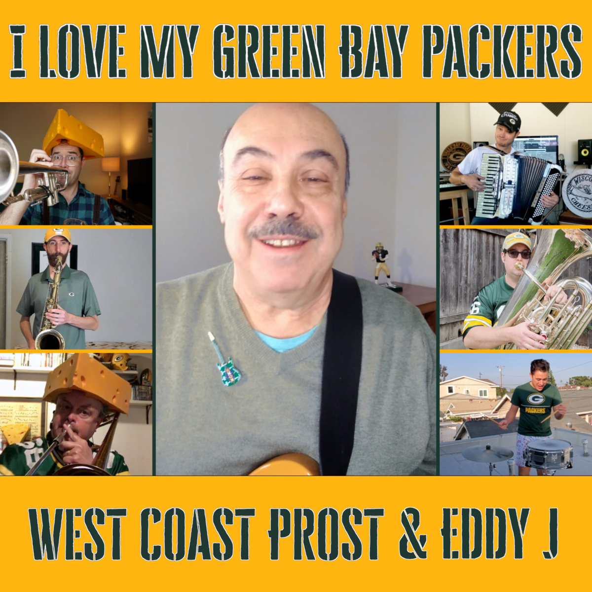 I Love My Green Bay Packers! | West Coast Prost feat. Eddy J Lemberger ...