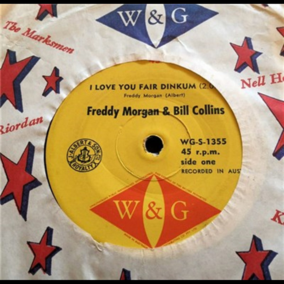 I Love You Fair Dinkum Hey Mr Banjo | Freddy Morgan