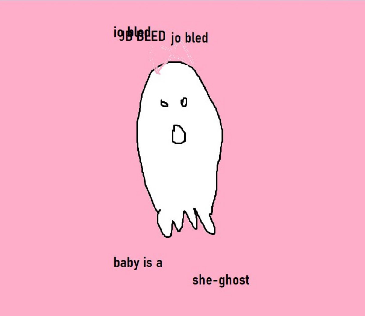 Baby is a She-Ghost SSR - RR - 0257 | Jo Bled | Splitting Sounds Records