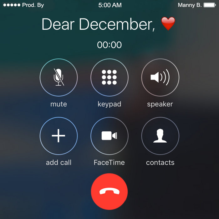 Dear December... | Manny B.