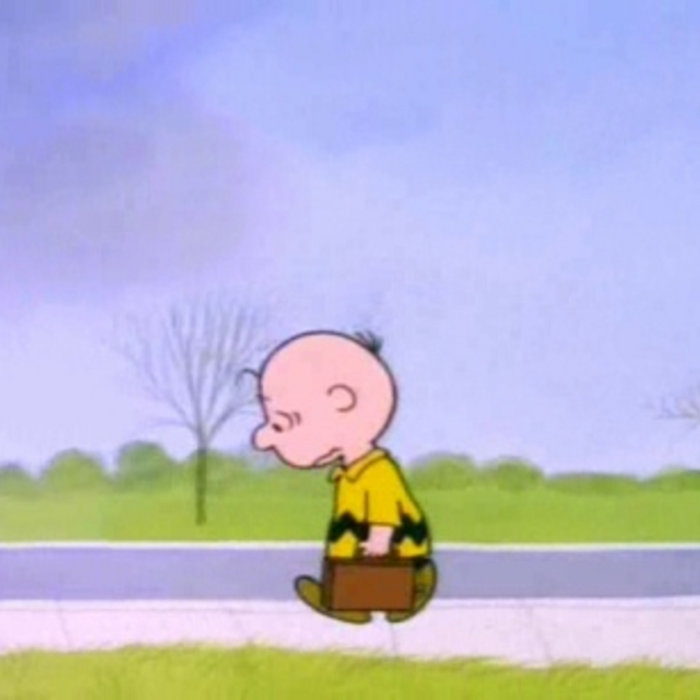 Charlie Brown Cloud Black