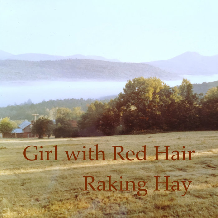 Girl with Red Hair Raking Hay | Dan Berggren