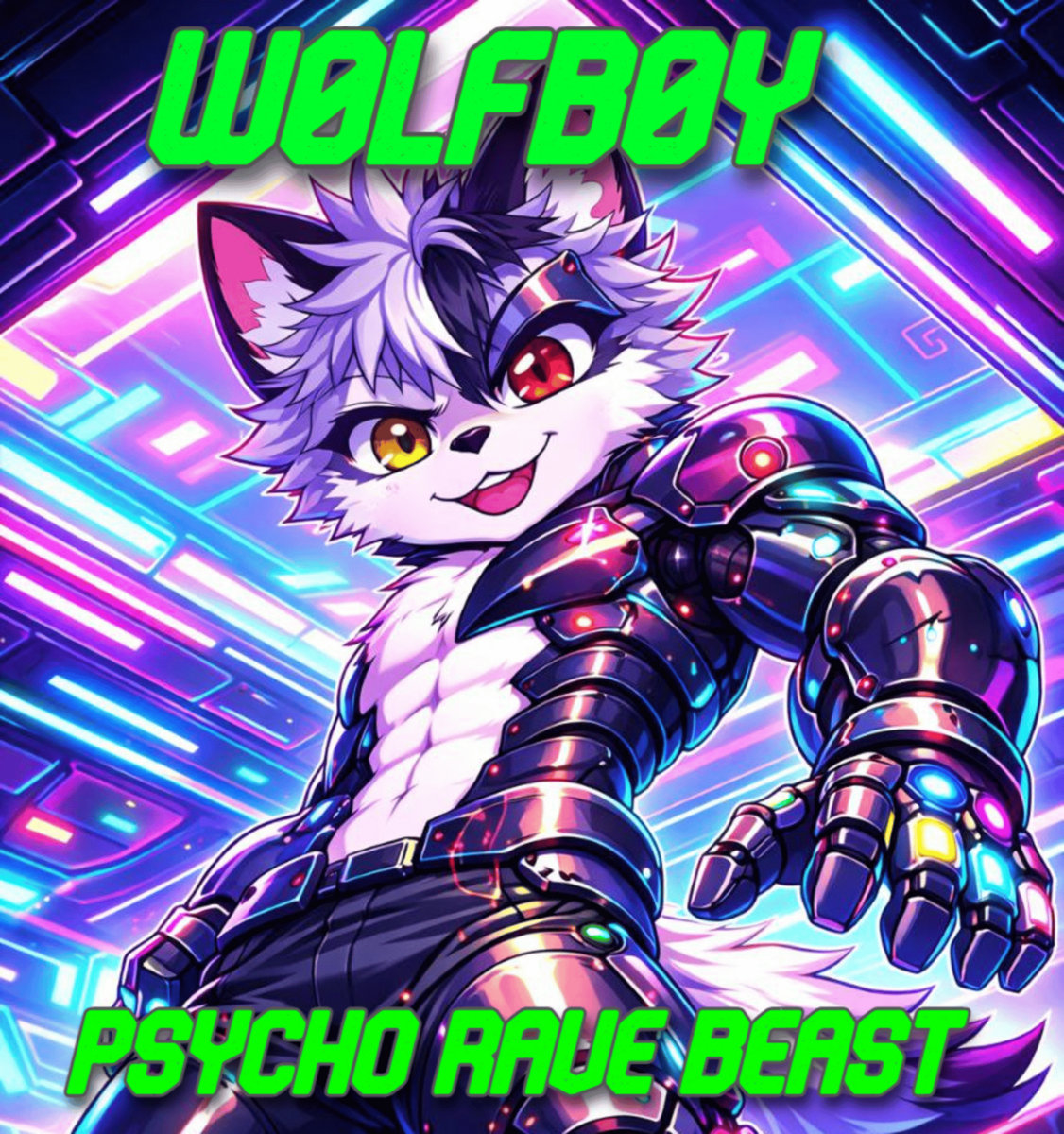 PSYCHO RAVE BEAST | W0LFB0Y | Machine Animal