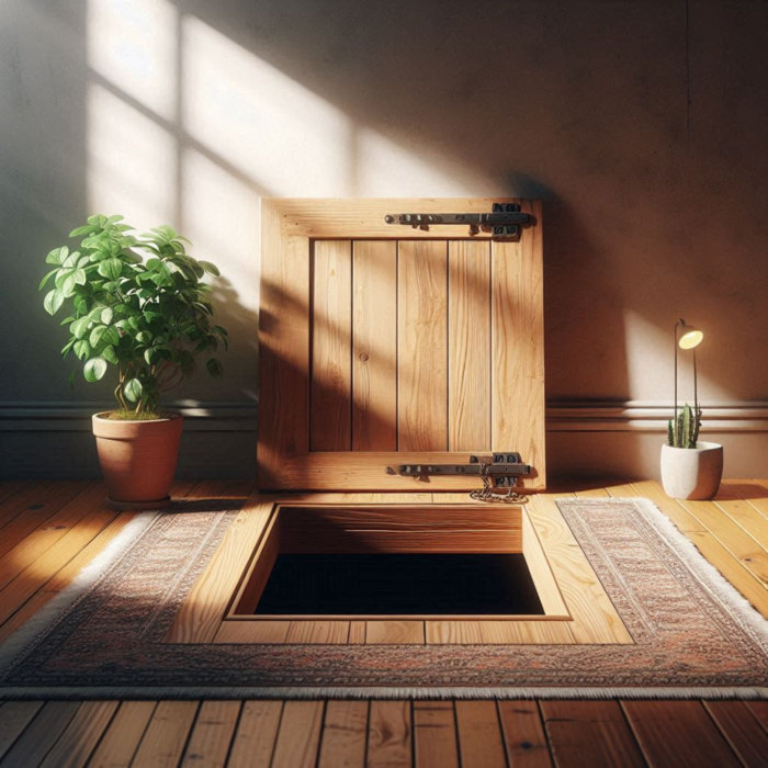 trap door | tripendicular