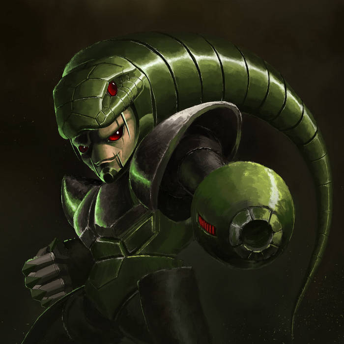 Snake Man Megaman
