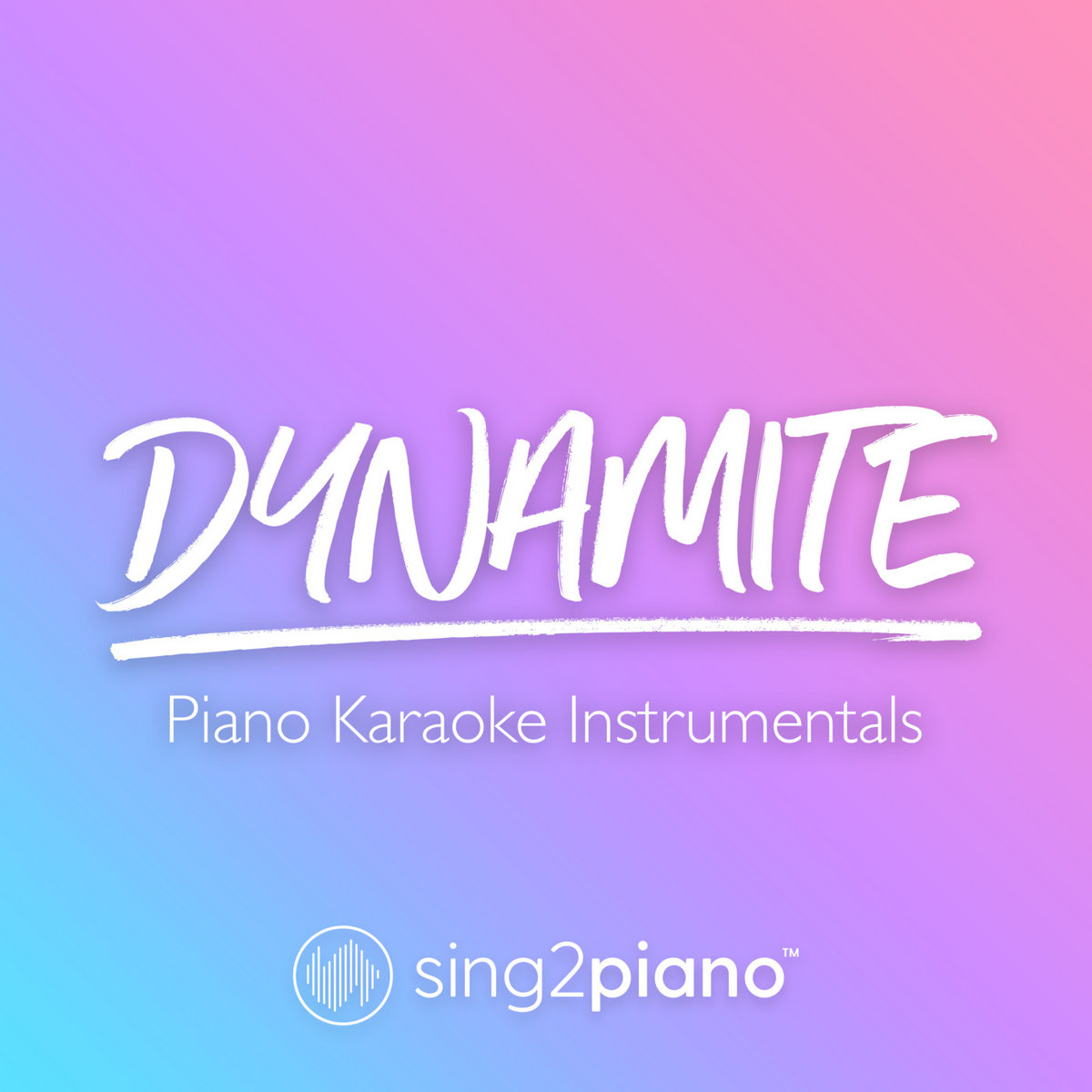 Dynamite (Piano Karaoke Instrumentals) | Sing2Piano
