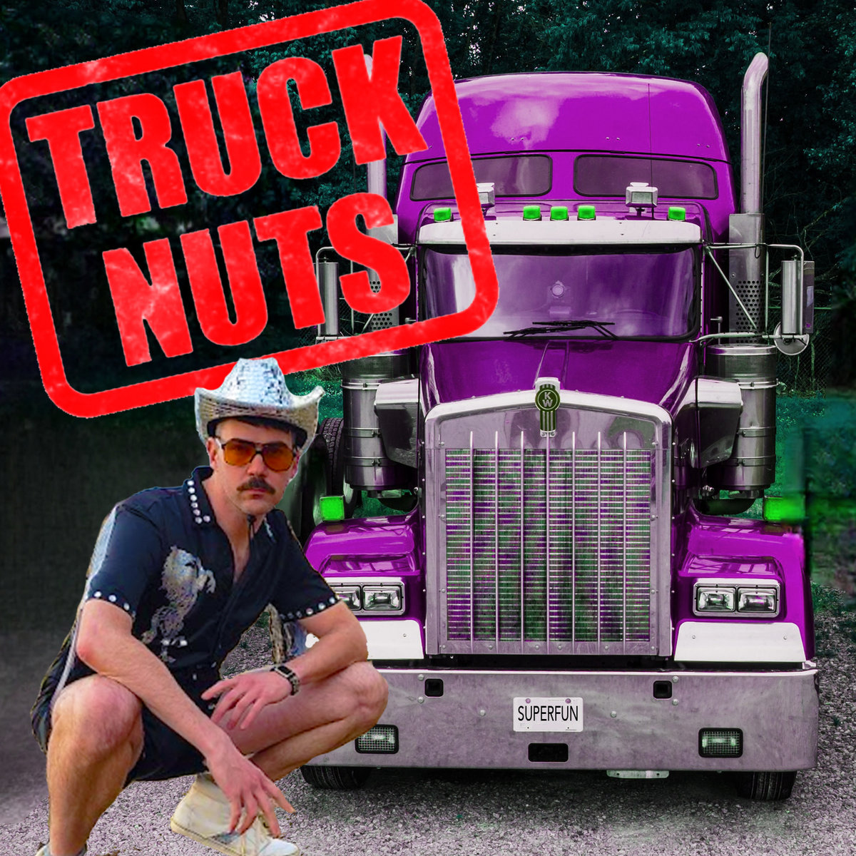Truck Nuts | Superfun Yeah Yeah Rocketship