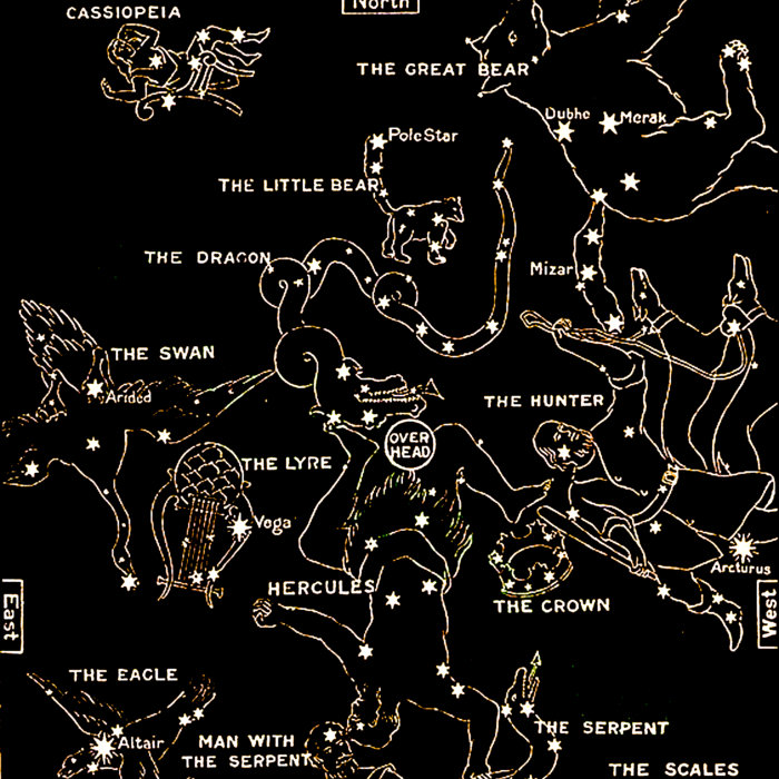 A MAP OF THE STARS IN SUMMER | Martyn Bates