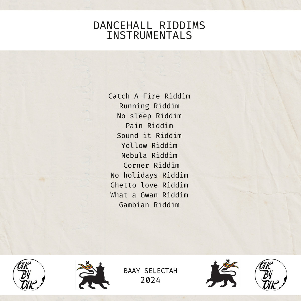 Dancehall Riddims Instrumentals | dj.baay