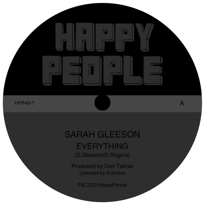 Sarah Gleeson - Everything 7" | Happy People Records