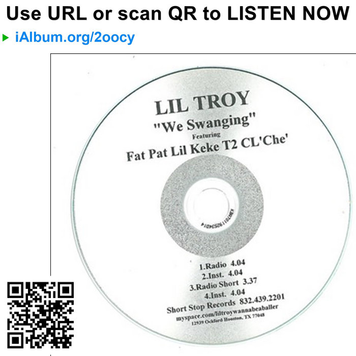 We Swanging | Lil Troy Featuring Fat Pat, Lil Keke, T2 , CL'Che' | Lil ...