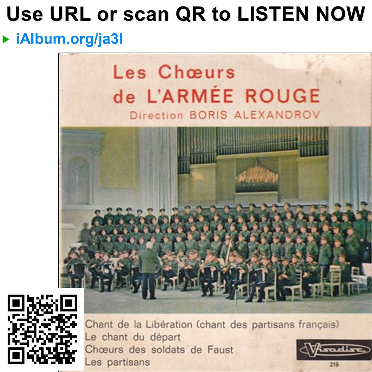 Les Choeurs De LArmée Rouge Volume 1 | Les Chœurs De L'Armée Rouge ...