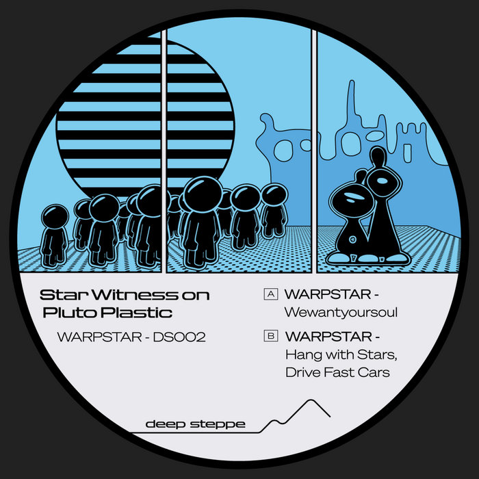 WARPSTAR - Star Witness On Pluto Plastic (DS002) | WARPSTAR | Deep Steppe