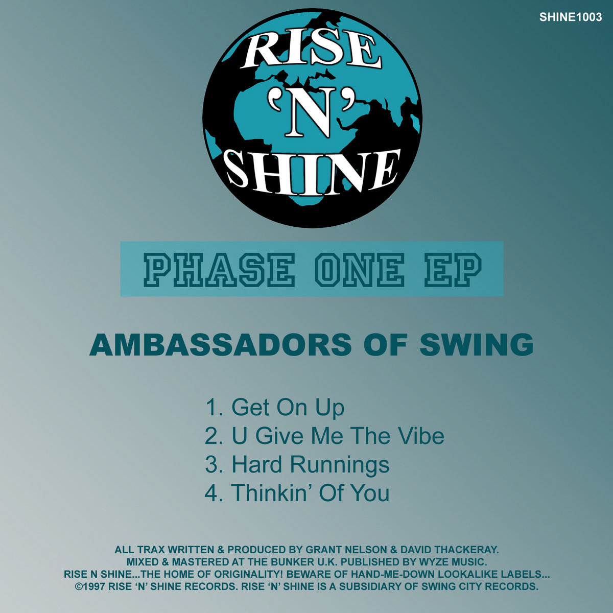 Phase One EP | Ambassadors Of Swing | Grant Nelson