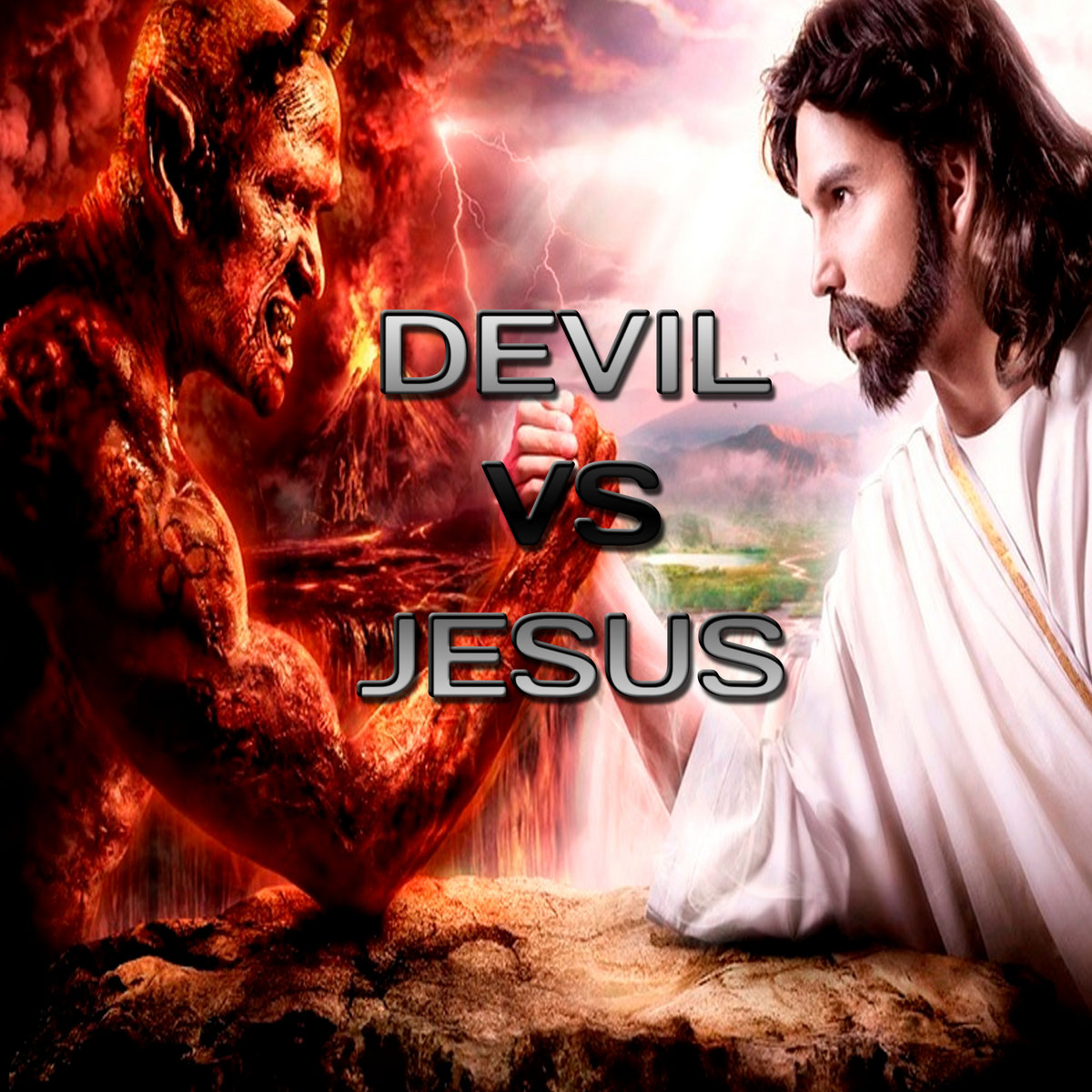 Satan Vs Jesus Wallpaper
