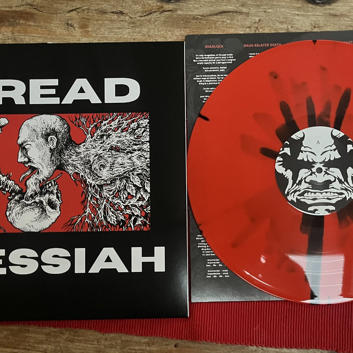 Limited Vinyl. Red and Black Splatter. 200 copies only. | Dread Messiah