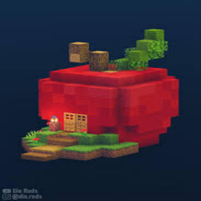 Minecraft Apple | Claudia Mariana Posse