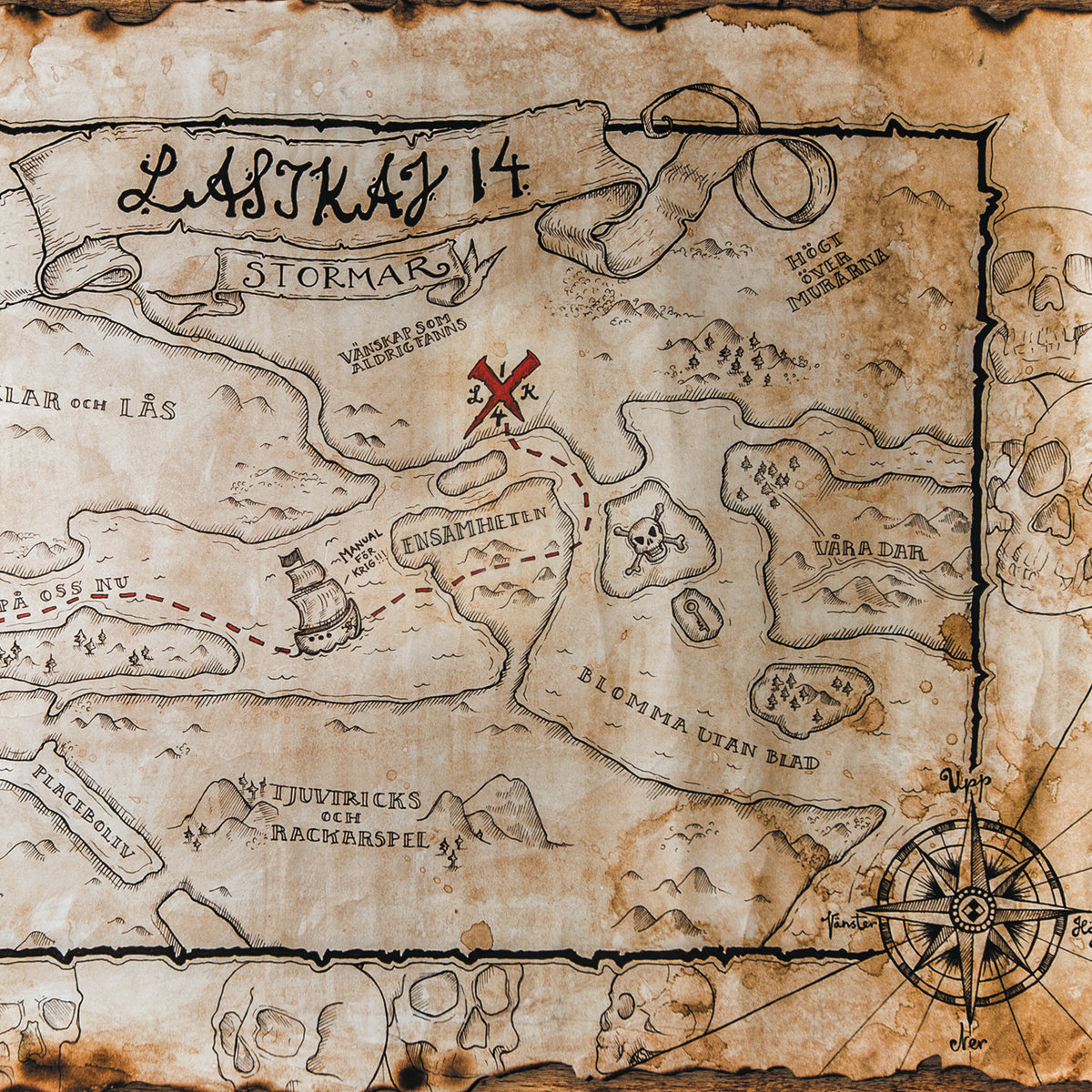 Authentic Pirate Map