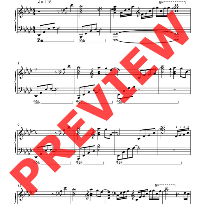 Children (single + bonus sheet music + midi) | Paul Rahme