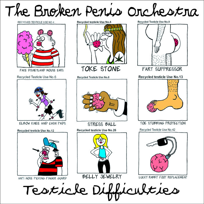 THE BROKEN PENIS ORCHESTRA "Testicle Difficulties" (Nihil 34) | NIHILIST