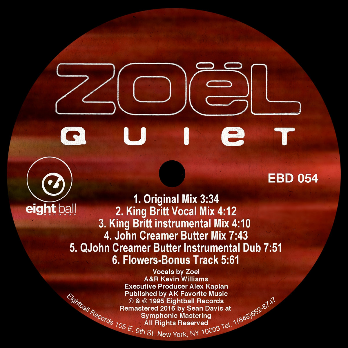Quiet with King Britt & John Creamer Remixes | Zoel | Eightball Records