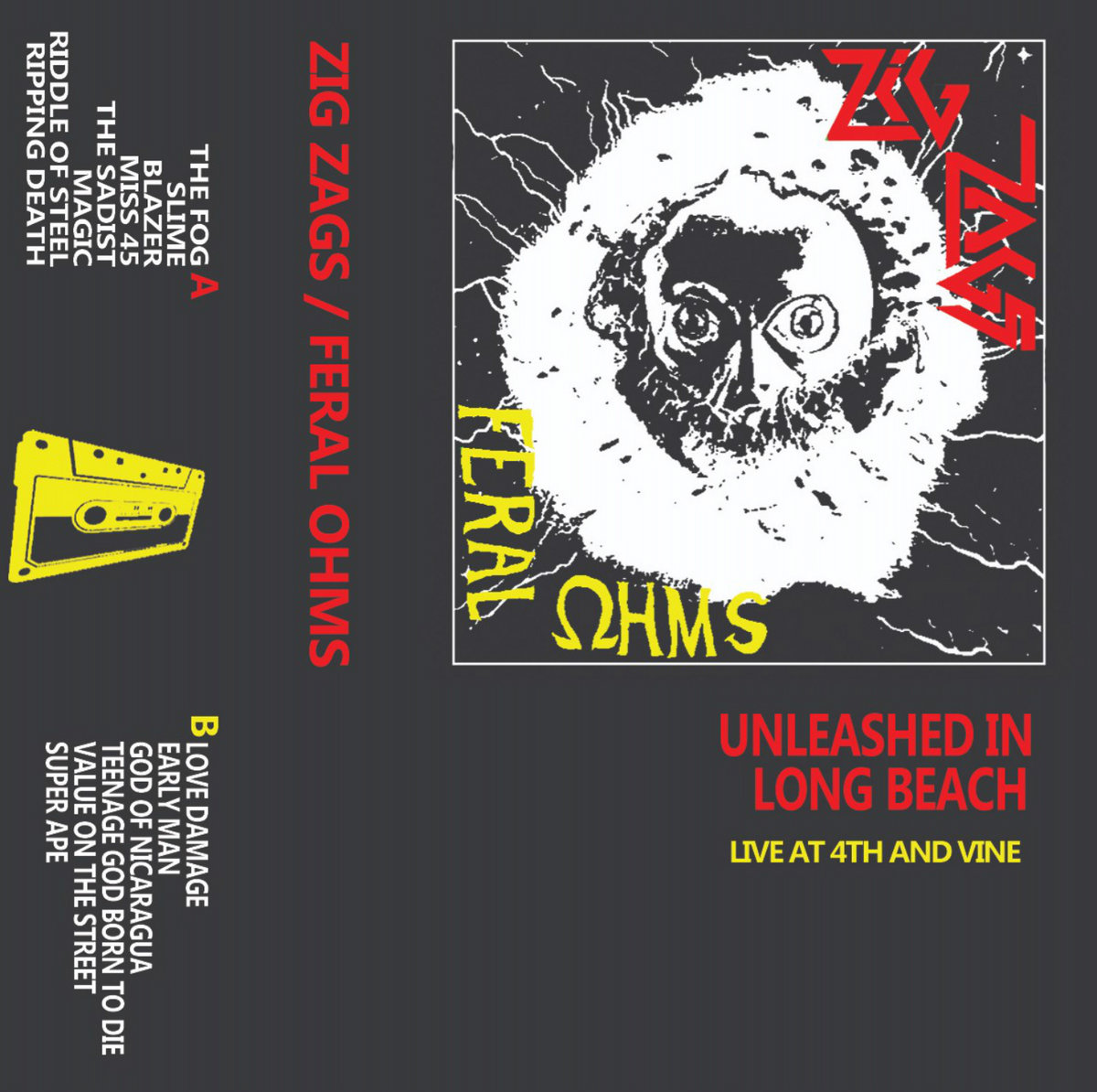Zig Zags/Feral Ohms "Unleashed In Long Beach" | Zig Zags