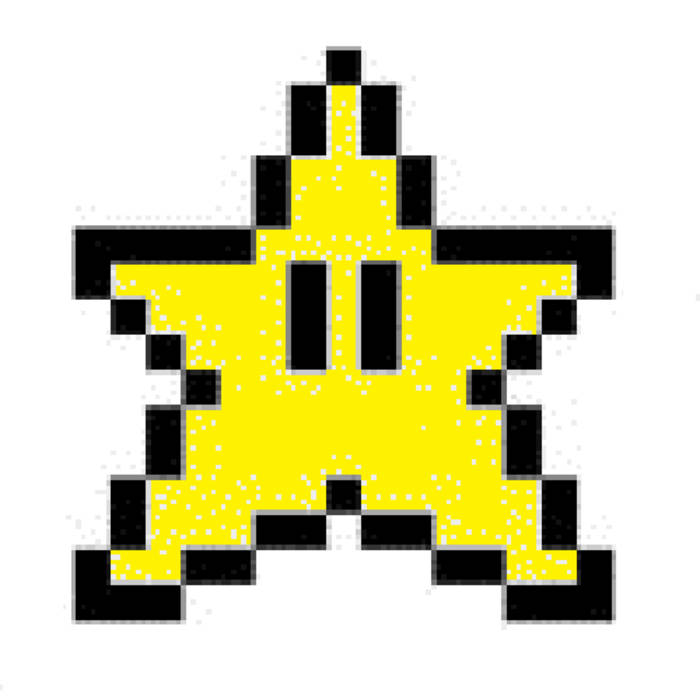 Starman Mario 8 Bit