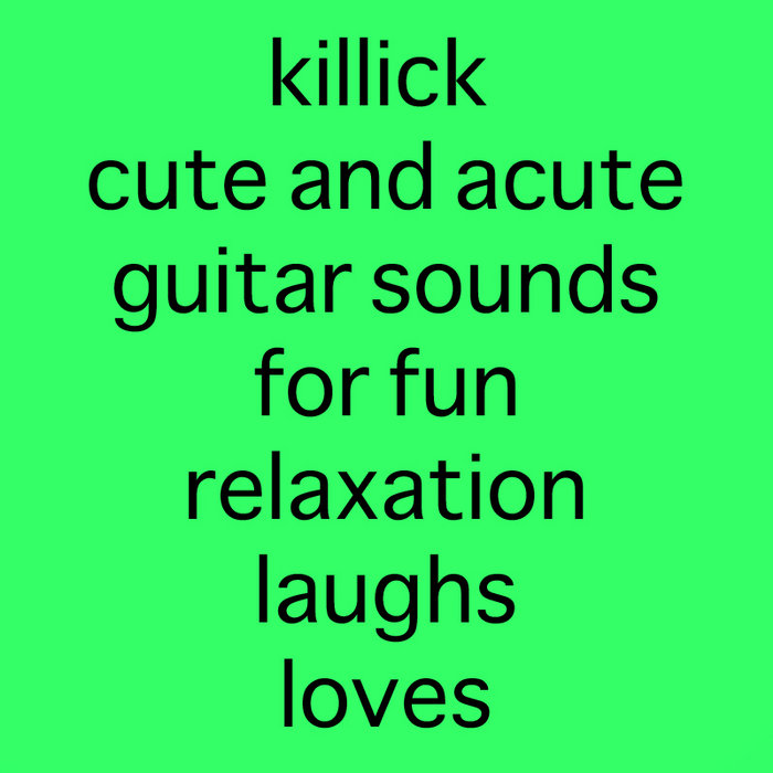 cute and acute | Killick