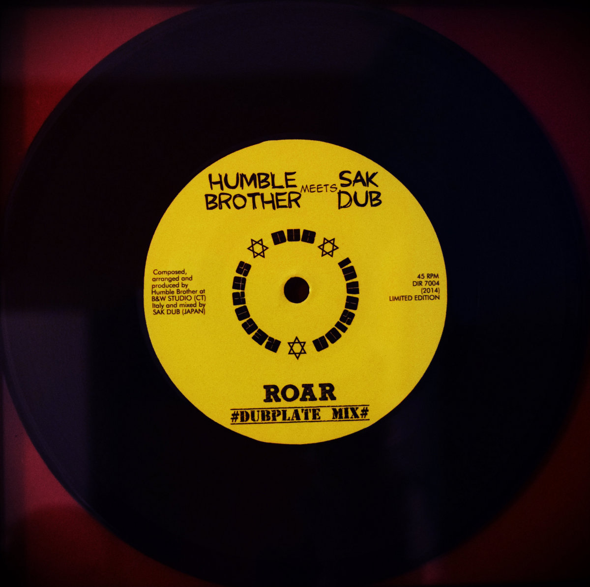 ROAR / Humble Brother-Sak Dub / DUBPLATE MIX | DUB INVASION RECORDS