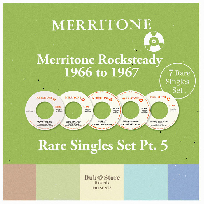 Merritone Rocksteady 1966 to 1969 - 7 Rare Singles Set Pt. 5 | Dub ...
