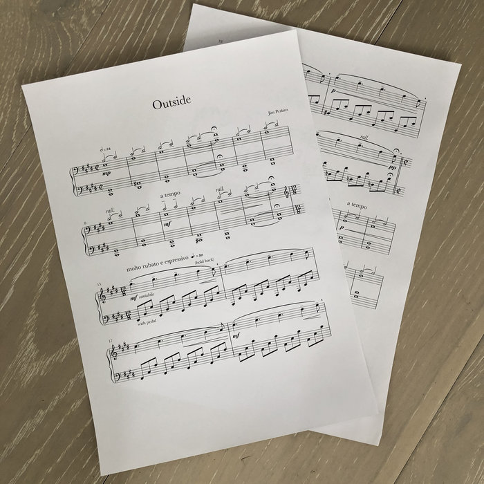 Outside - Sheet Music PDF | Jim Perkins