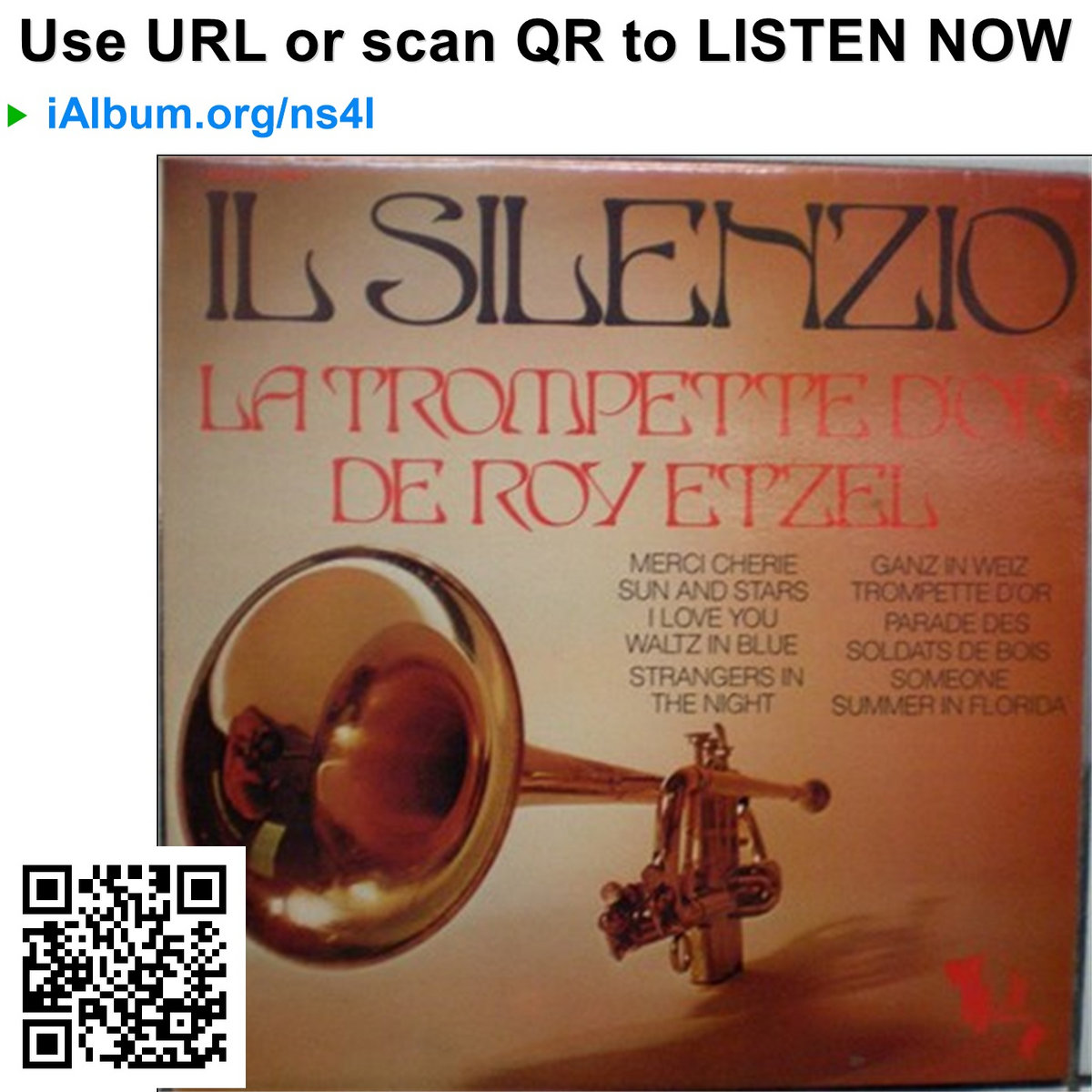 Il Silenzio La Trompette DOr De Roy Etzel | Roy Etzel