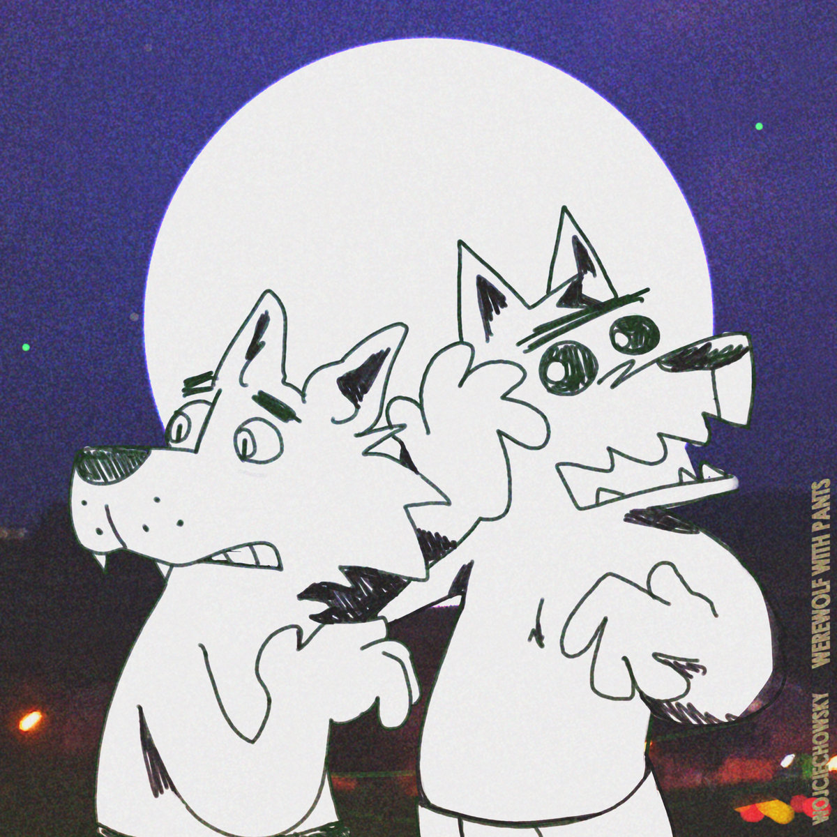 Werewolf with Pants / Sea Bus | David Wojciechowski | nobonoko