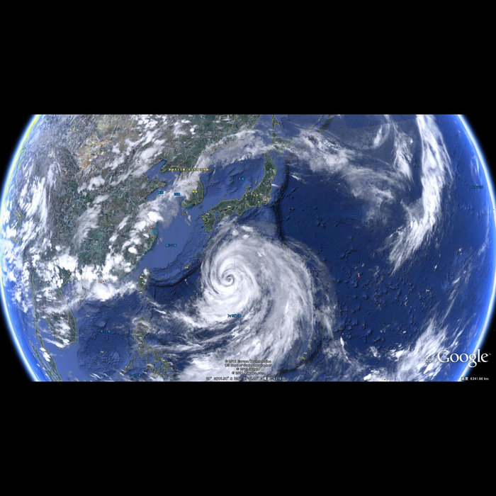 Guide Bearing Staff of Bonzo in the Wake of Typhoon #6 | S. Shah ...