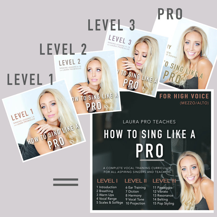 Complete Masterclass: How to Sing Like a Pro Levels 1, 2 & 3 (All ...