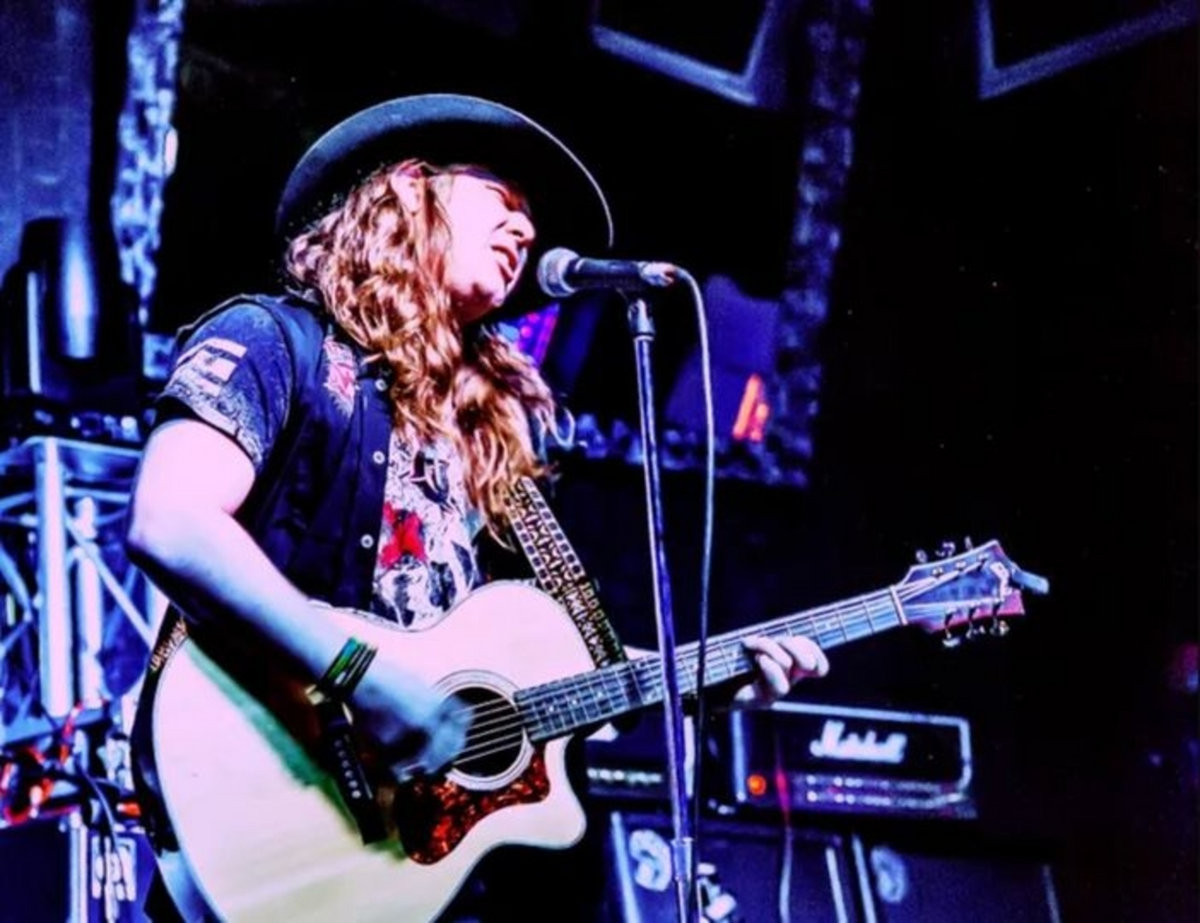 Me and Aaron wrote a few songs and he and his band just recorded them ...