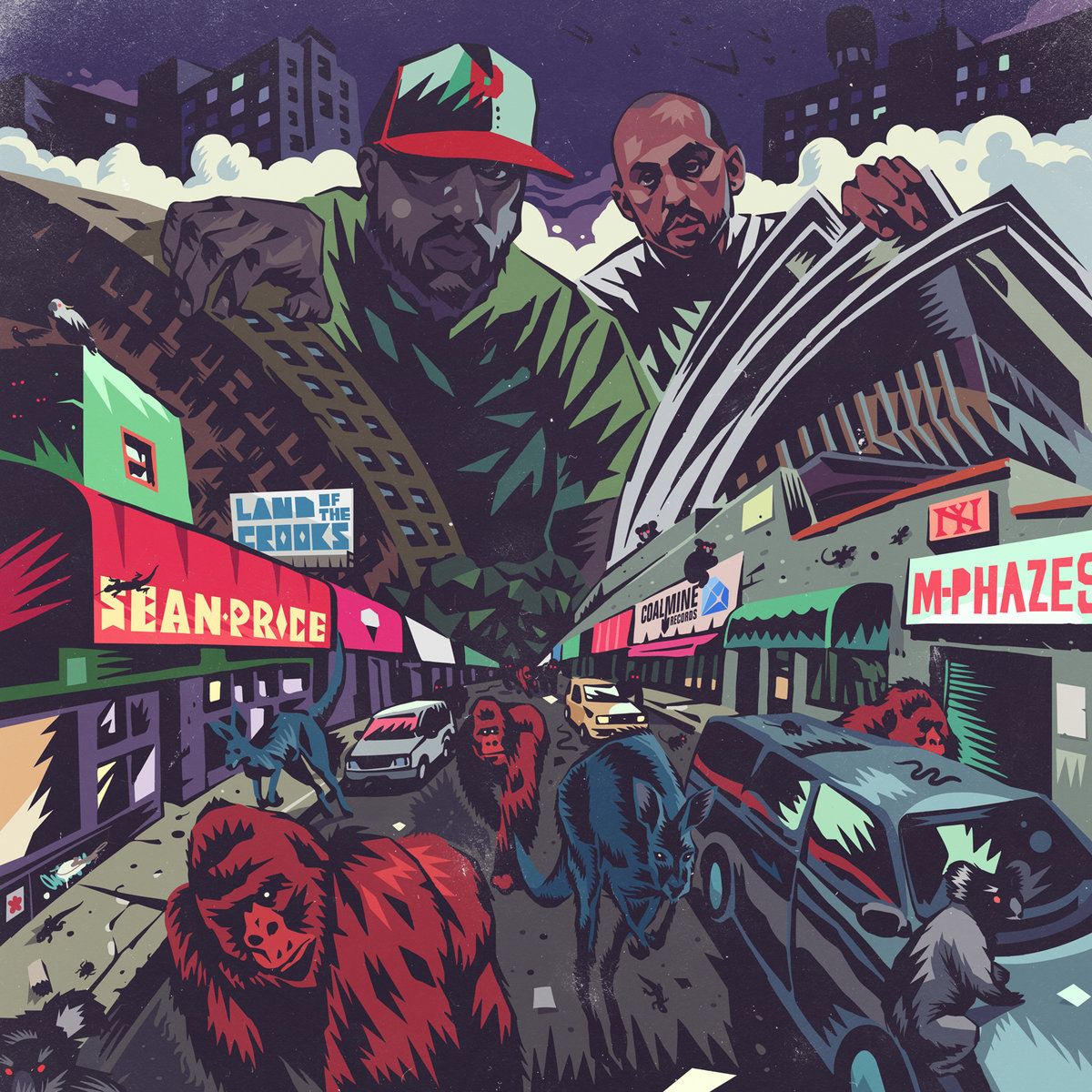 Land of the Crooks | Sean Price & M-Phazes | Coalmine Records