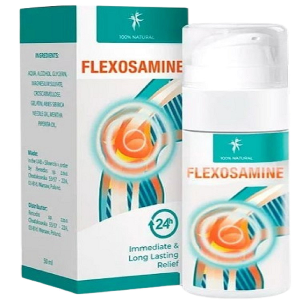 Flexosamine: Natürliches, schnelles und wirksames schmerzlinderndes Gel ...