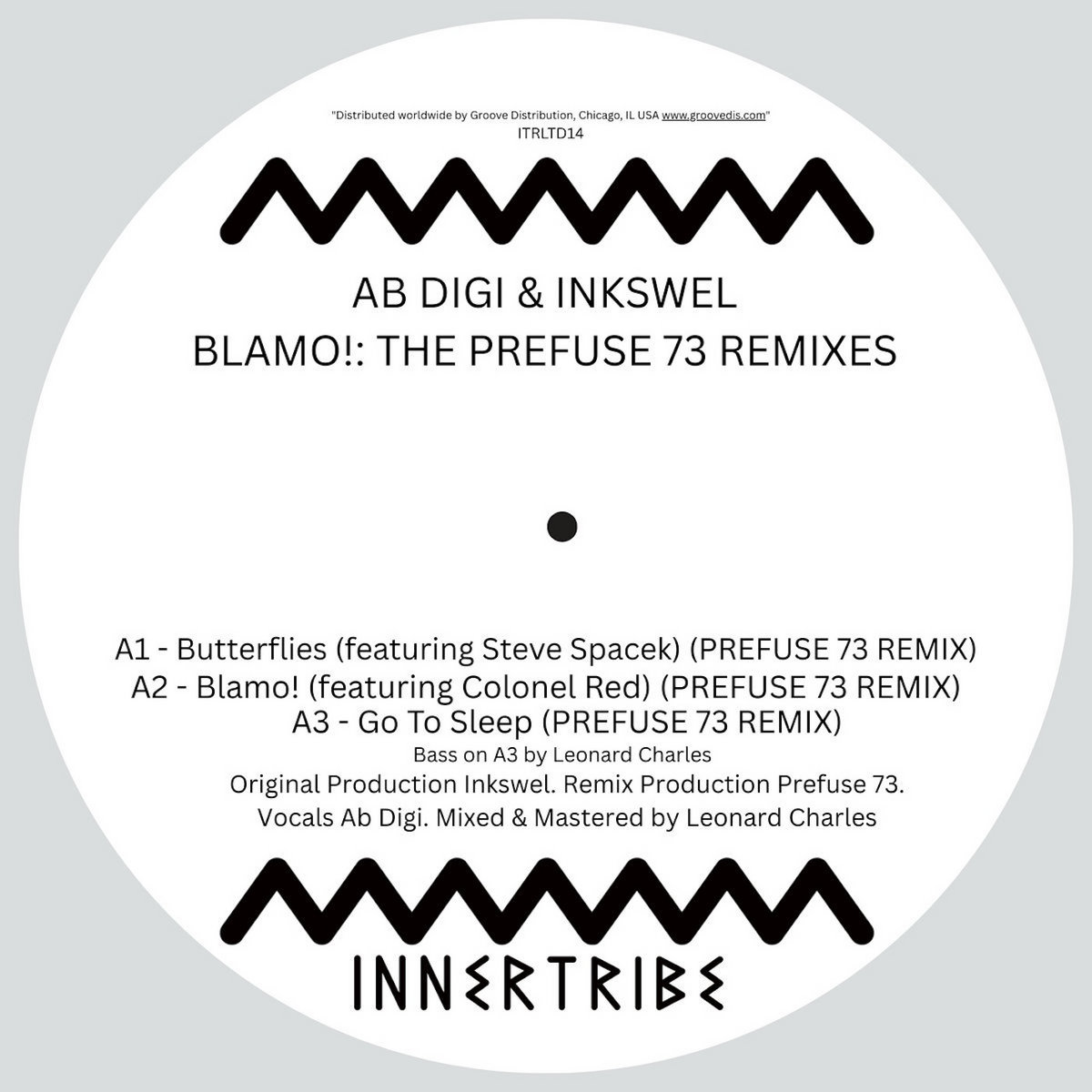Blamo! Remixes EP | Ab Digi, Inkswel & Prefuse 73 | Ab Digi